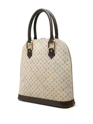 LOUIS VUITTON 2001 Monogram Mini Lin Alma Haut Handbag