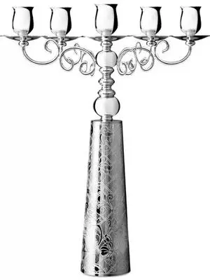 Christofle Jardin D'eden Five-light Candelabra