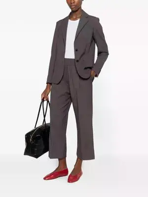 MY MYTHS Elasticated Cropped Trousers