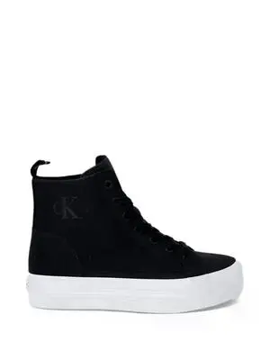 Calvin Klein Platform High-top Sneakers - Black