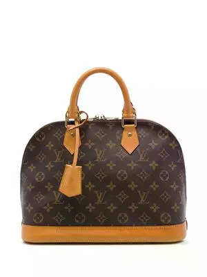 LOUIS VUITTON 2014 Monogram Alma Pm Handbag - Brown