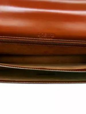 Loewe 2000-2026 Leather Anagram Business Bag