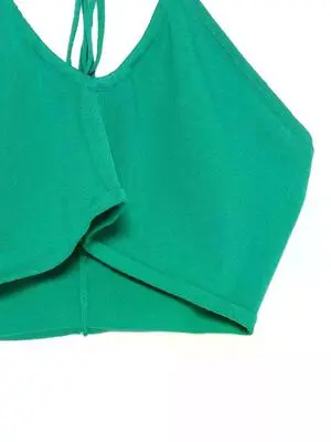 Liviana Conti Halterneck Cropped Top