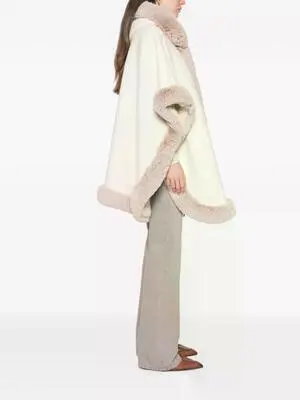 BLUGIRL Faux-fur Poncho