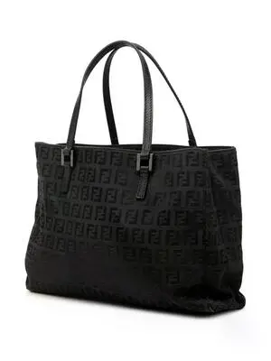 Fendi 2000-2010 Zucchino Canvas Tote Bag