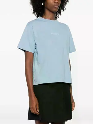 Balenciaga Logo-print T-shirt - Blue