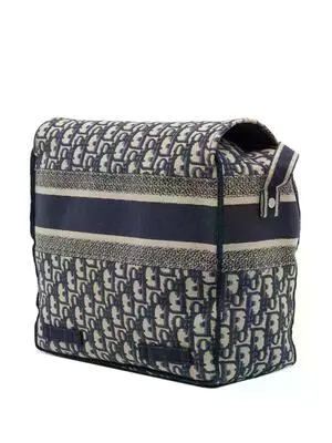 Dior 2019 Medium Oblique Embroidered Canvas Diorcamp Messenger Bag Crossbody Bag