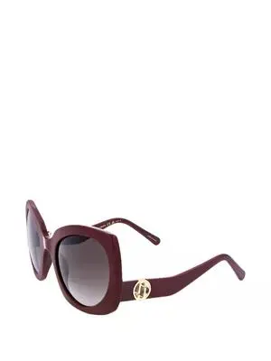 Marc Jacobs J Marc Square-frame Sunglasses - Red