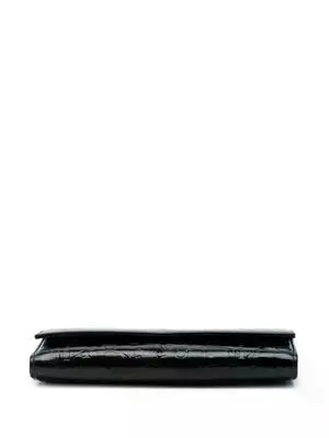 Dior 2007 Oblique Patent Leather Wallet On Chain Crossbody Bag