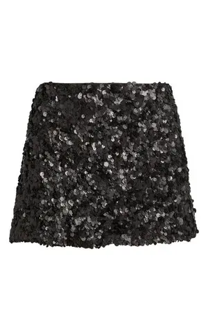HELLO MOLLY Dazzle Desire Sequin Miniskirt