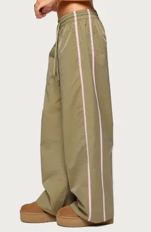 EDIKTED Fasha Stripey Track Pants