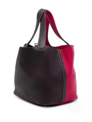 Hermès 2021 Clemence Picotin Lock 22 Casaque Handbag - Pink