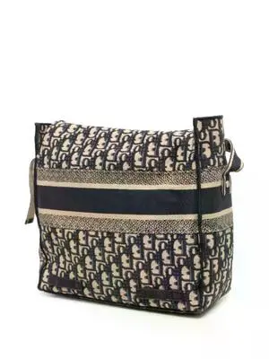 Dior 2018 Medium Oblique Embroidered Canvas Diorcamp Messenger Bag Crossbody Bag