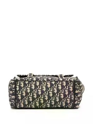 Dior 2018 Medium Oblique Embroidered Canvas Diorcamp Messenger Bag Crossbody Bag