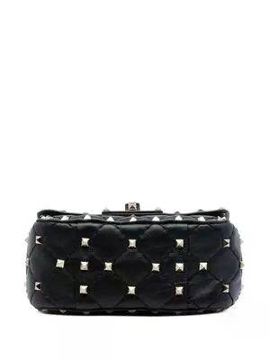 Valentino Garavani 2000-2017 Micro Nappa Rockstud Spike Satchel