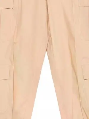 SIMONA CORSELLINI Contrast-stitch Cargo Pants