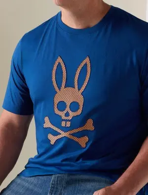 Psycho Bunny Big & Tall Stan Graphic Tee