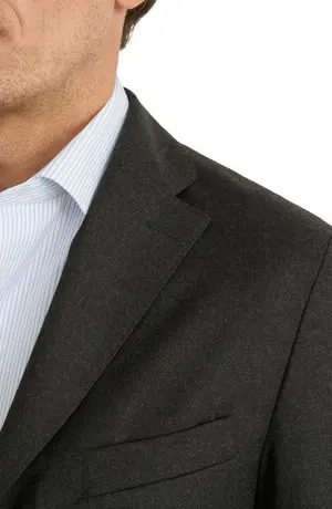 Eton Wool Flannel Sport Coat