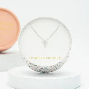 STARFISH PROJECT Faithful Sterling Classic Cross Necklace