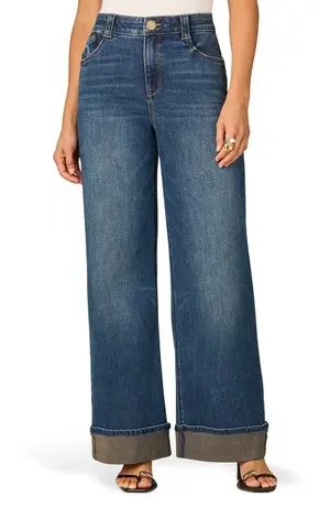 Wit & Wisdom Skyrise Wide Leg Pants - Blue