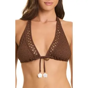 BLEU BY ROD BEATTIE Triangle Bikini Top - Rockpool