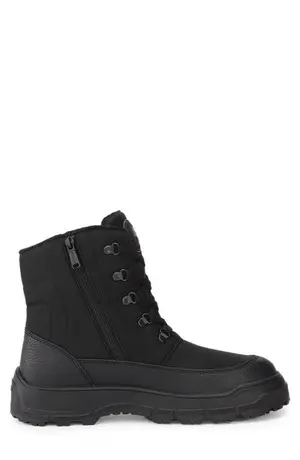 Pajar Trigger Faux Fur Lined Waterproof Boot - Black