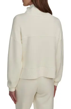 Varley Celia High Neck Crop Sweatshirt
