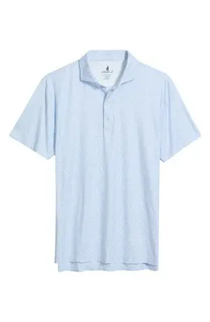Johnnie-o Palmata Coast Printed Performance Polo Kona