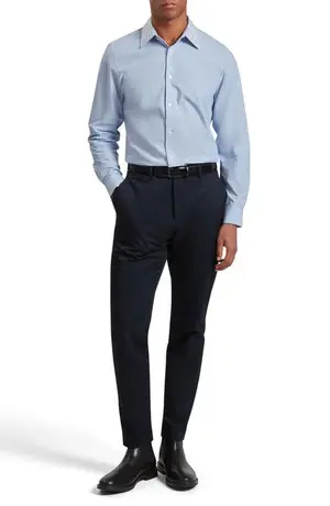 Ted Baker London Mikels Striped Cotton Button-up Shirt