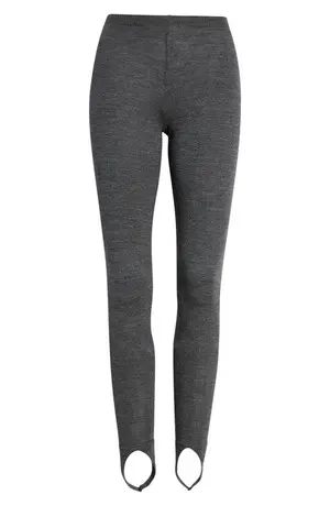 Paloma Wool Gustava Ii Merino Wool Stirrup Leggings - Grey