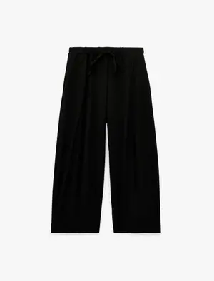 Koton Relaxed Wide Leg Drawstring Barrel Pants
