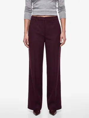 Koton Straight Tailored Trousers With Pockets