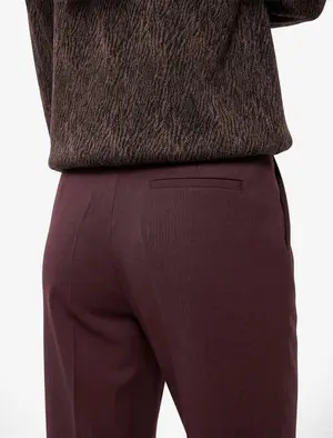 Koton Straight Tailored Trousers With Pockets