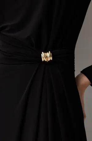 Ramy Brook Piper Long Sleeve Maxi Dress