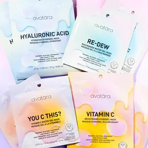 AVATARA SKIN High-key Glow Hydrogel Face Mask 8-pack