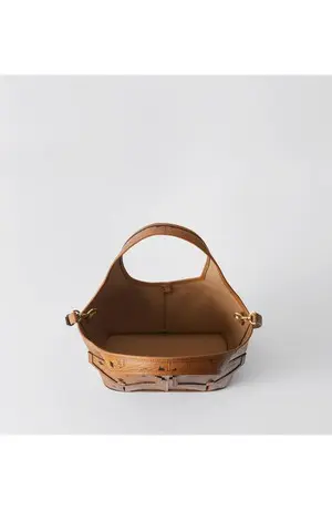 Mcm Small Leni Shopper In Visetos