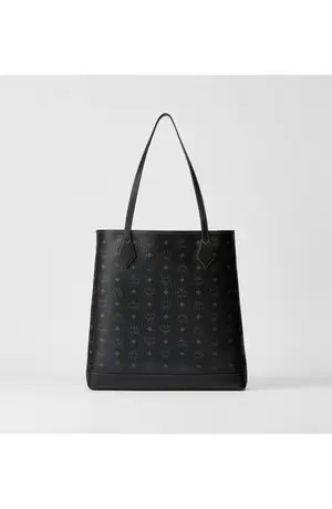 Mcm Large New Liz Shopper In Visetos