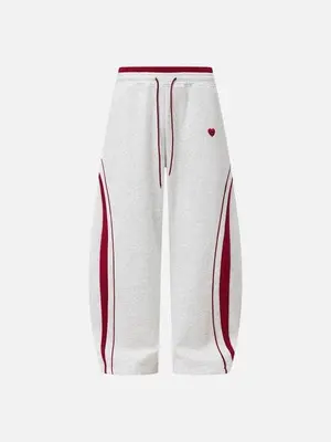 AELFRIC EDEN Contrast Panel Baggy Barrel Sweatpants