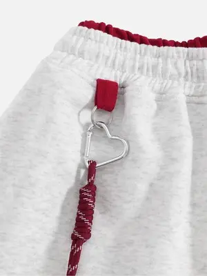 AELFRIC EDEN Contrast Panel Baggy Barrel Sweatpants