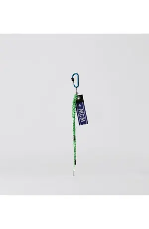 Mcm Logo Webbing Charm