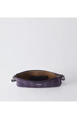 Mcm Aren Crossbody Pouch In Visetos