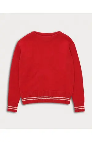 FORTELA Ftl Crew Neck Wool Sweater - Red