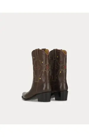 FORTELA Dahlia Embroidered Star Campero Boots