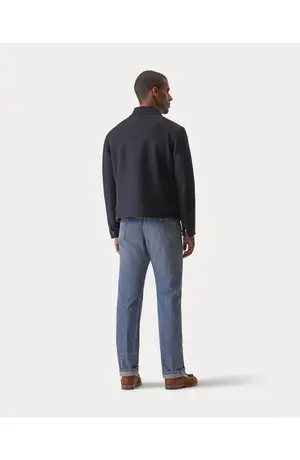 FORTELA Canyon Patch Wool Jacket - Blue