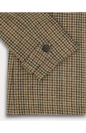 FORTELA Amedeo Single-breasted Tweed Coat