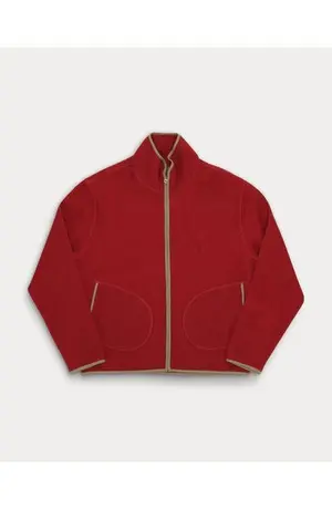 FORTELA K13 Brushed Wool Jacket - Red
