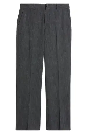 LES DEUX Herringbone Tailored Pants