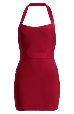 HELLO MOLLY Love In The Fast Lane Halter Neck Dress