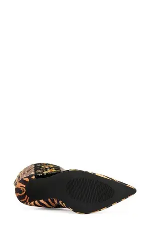 AZALEA WANG Talune Embroidered Knee High Boot