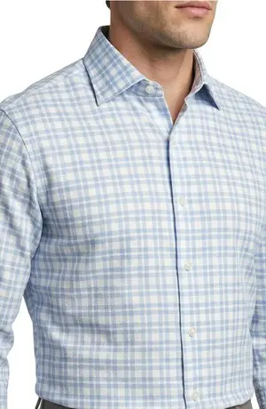Scott Barber Cotton Flannel Shirt